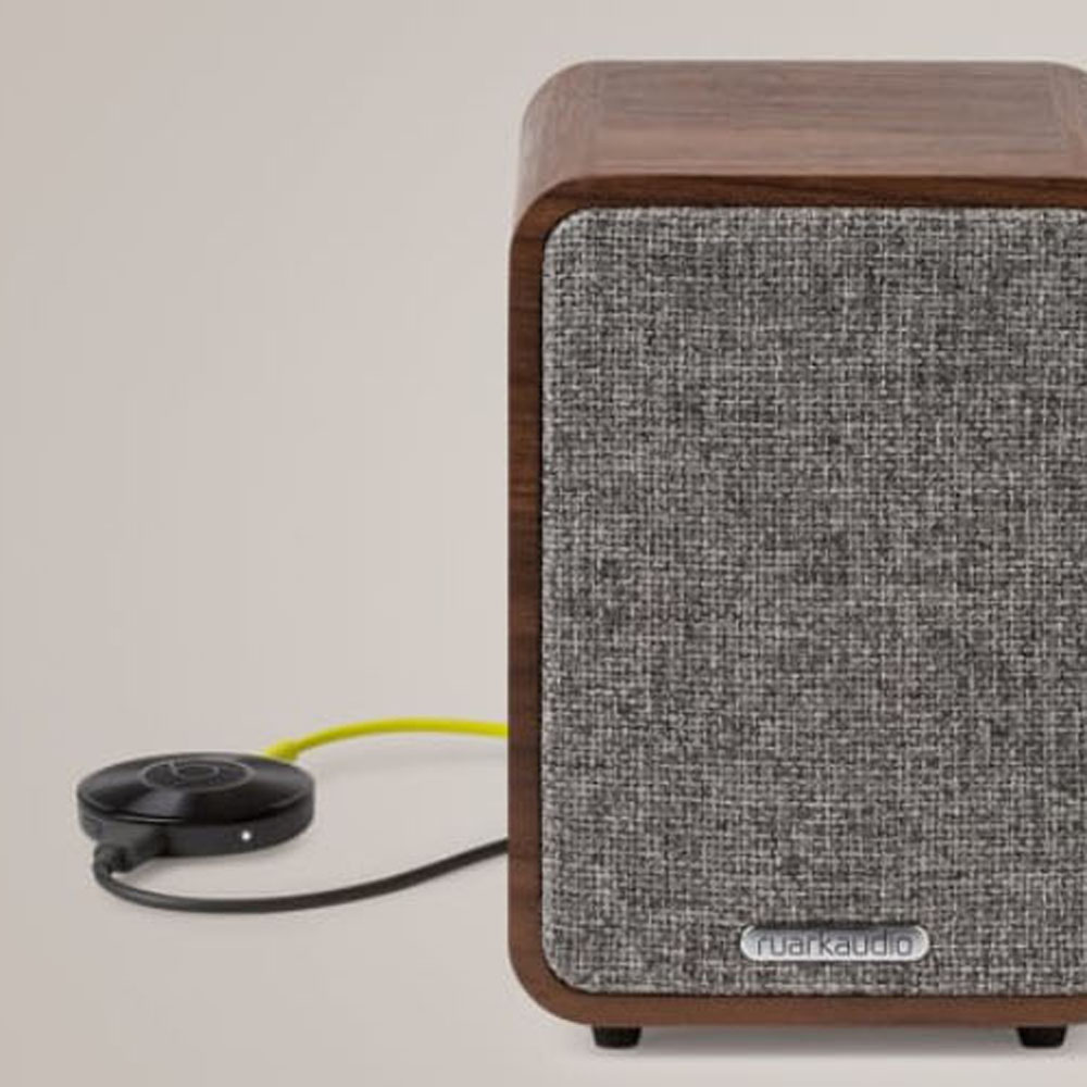 Ruark Audio MR1 MKII Bluetooth Speaker System, Rich Walnut at AV.com